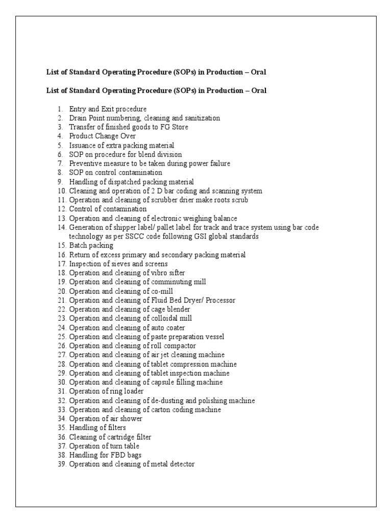 Pharma Pathway Sop | PDF | Tablet (Pharmacy) | Door