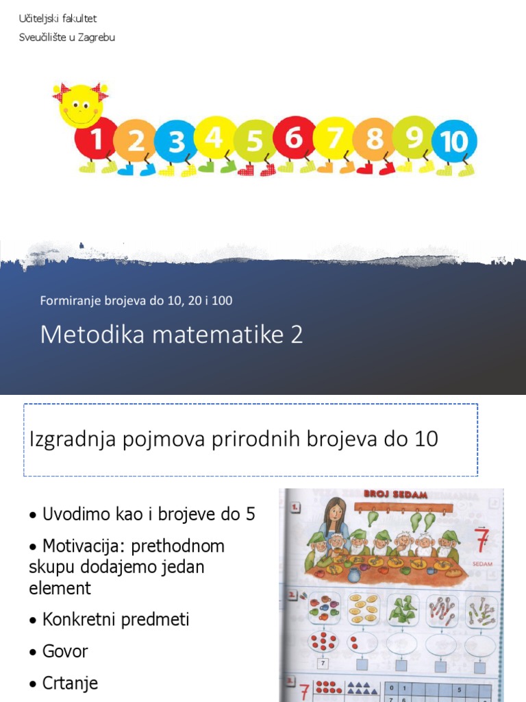 p02 - Pojam Broja Do 100. II. Dio | PDF