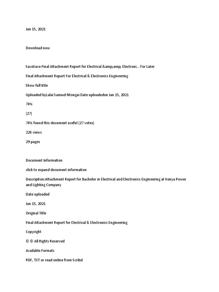 KPLC | PDF | Electrical Resistivity And Conductivity | Soil