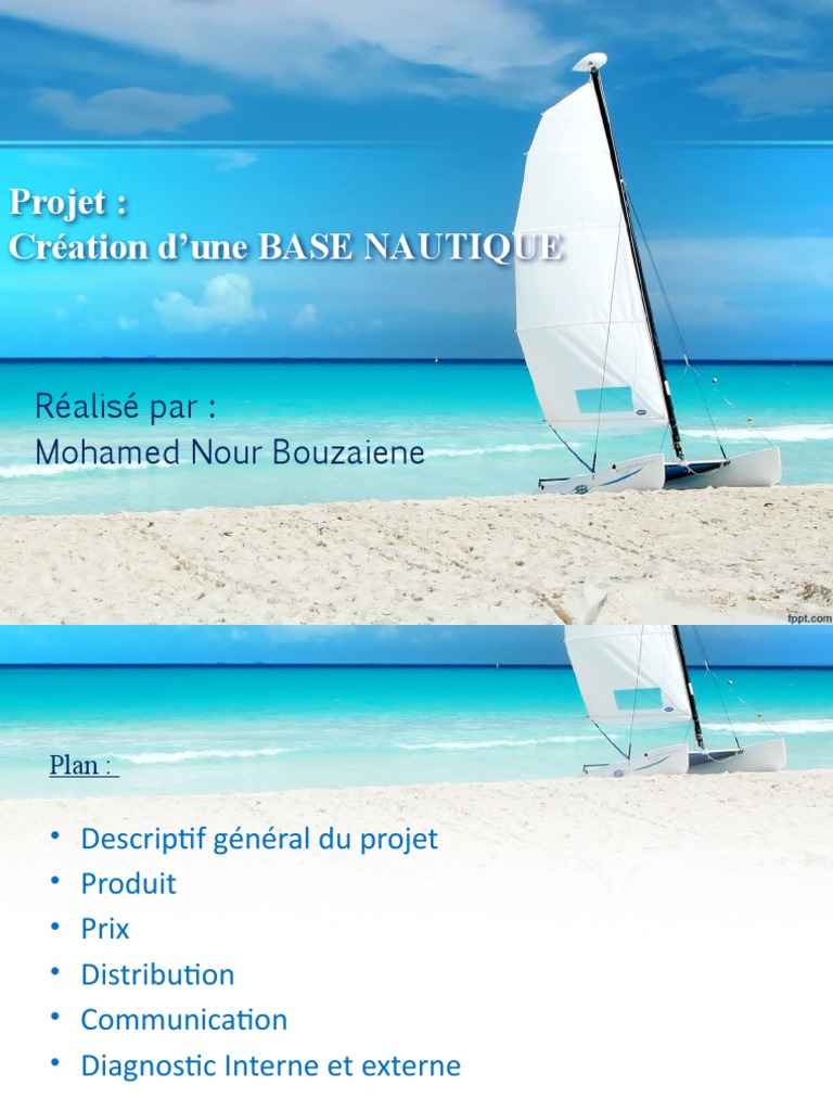 Création d'une Base Nautique à Sousse | PDF | Marque | Économie