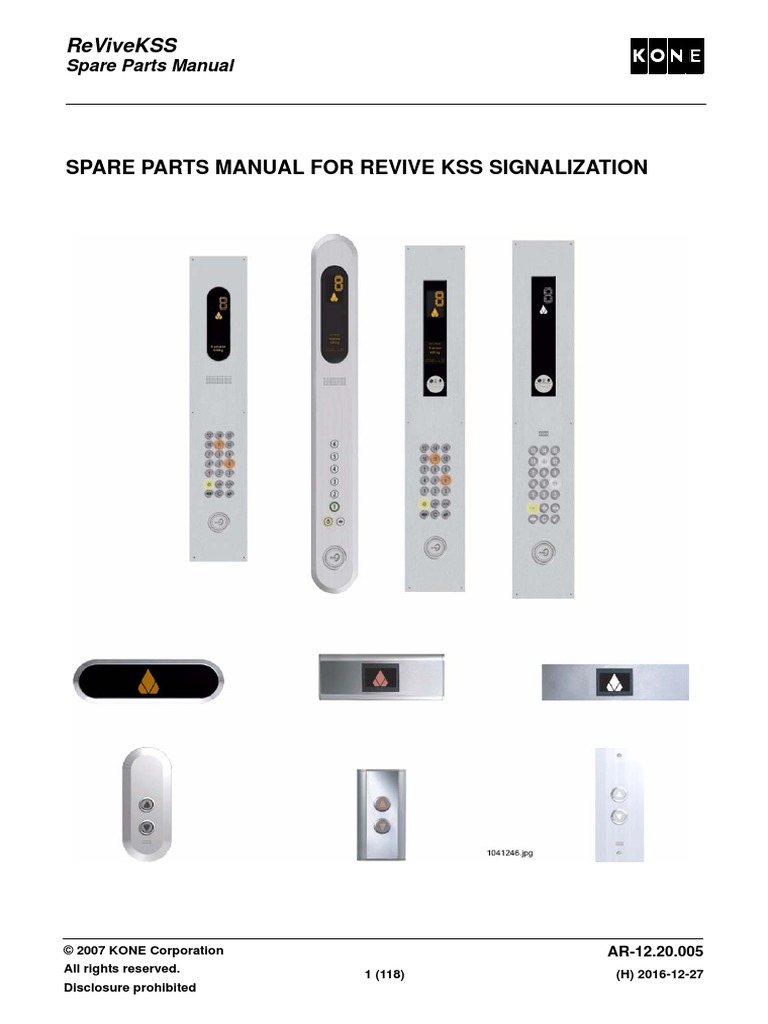 Spare Parts KSS NON LCE | PDF | Computer Engineering | Electronics