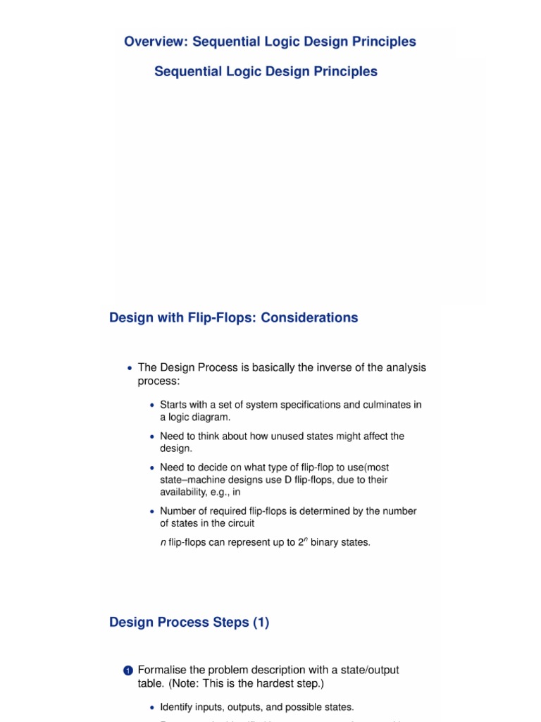 03 Sequential Logic Design Principles El Part3 Pdf 6470
