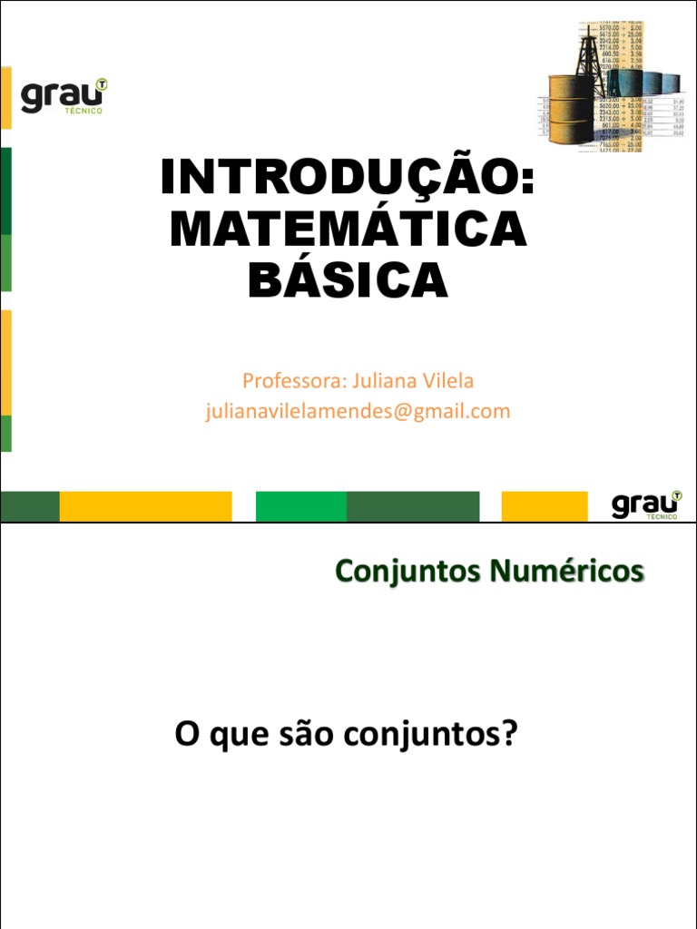 Mini Curso Matematica Basica | PDF | Número racional | Matemática
