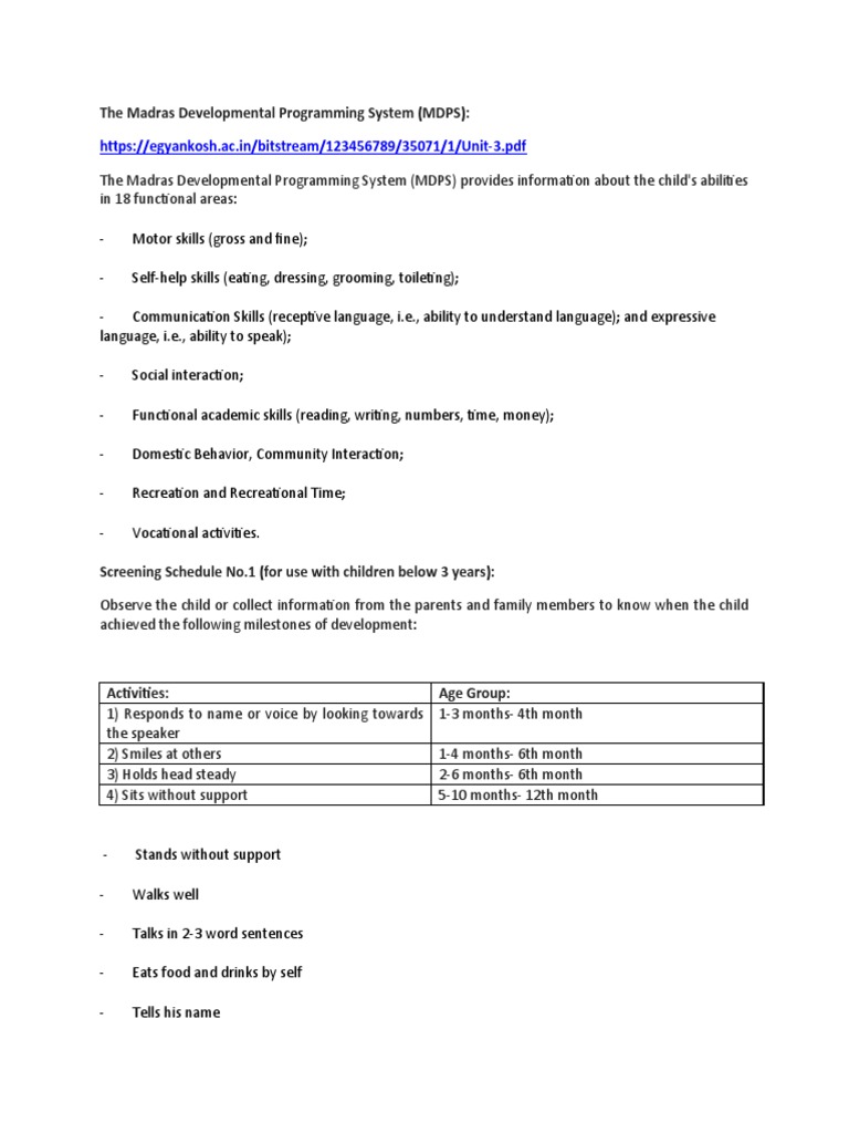 The Madras Developmental Programming System (MDPS) | Download Free PDF ...