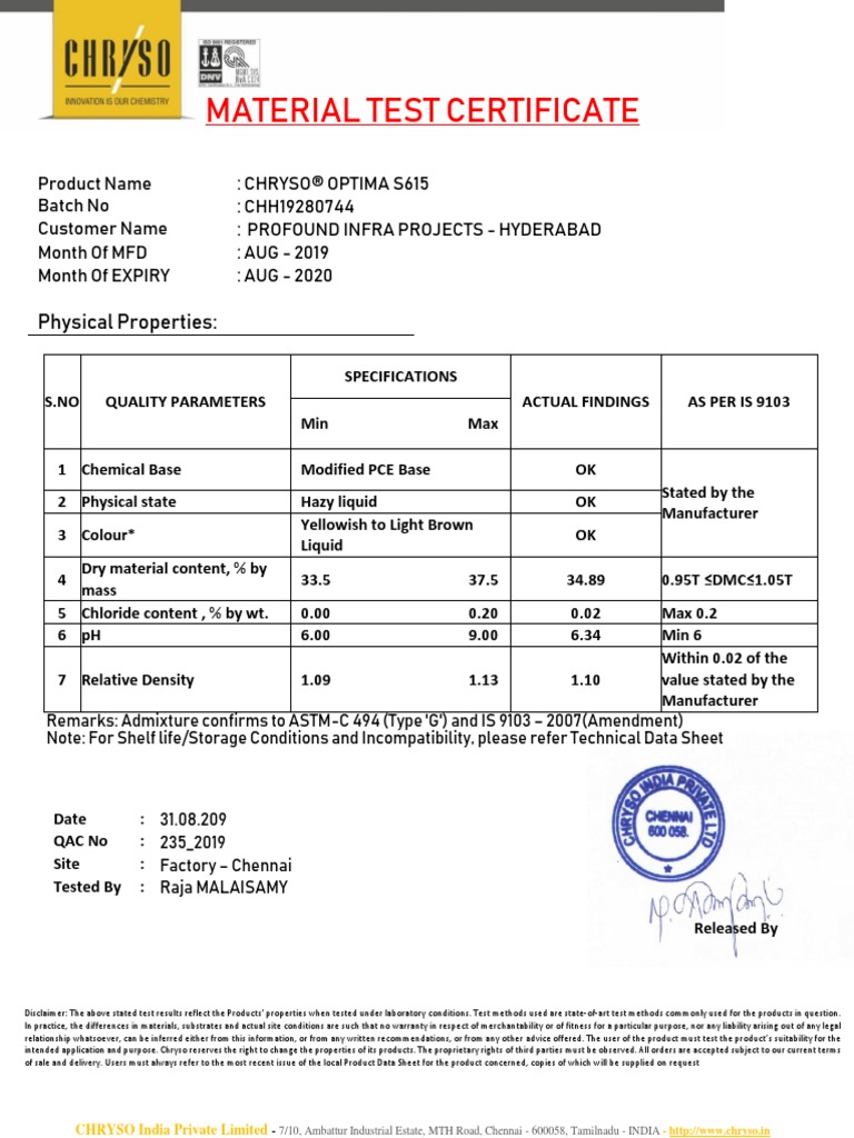 Chryso Optima S615 | PDF | Physical Sciences