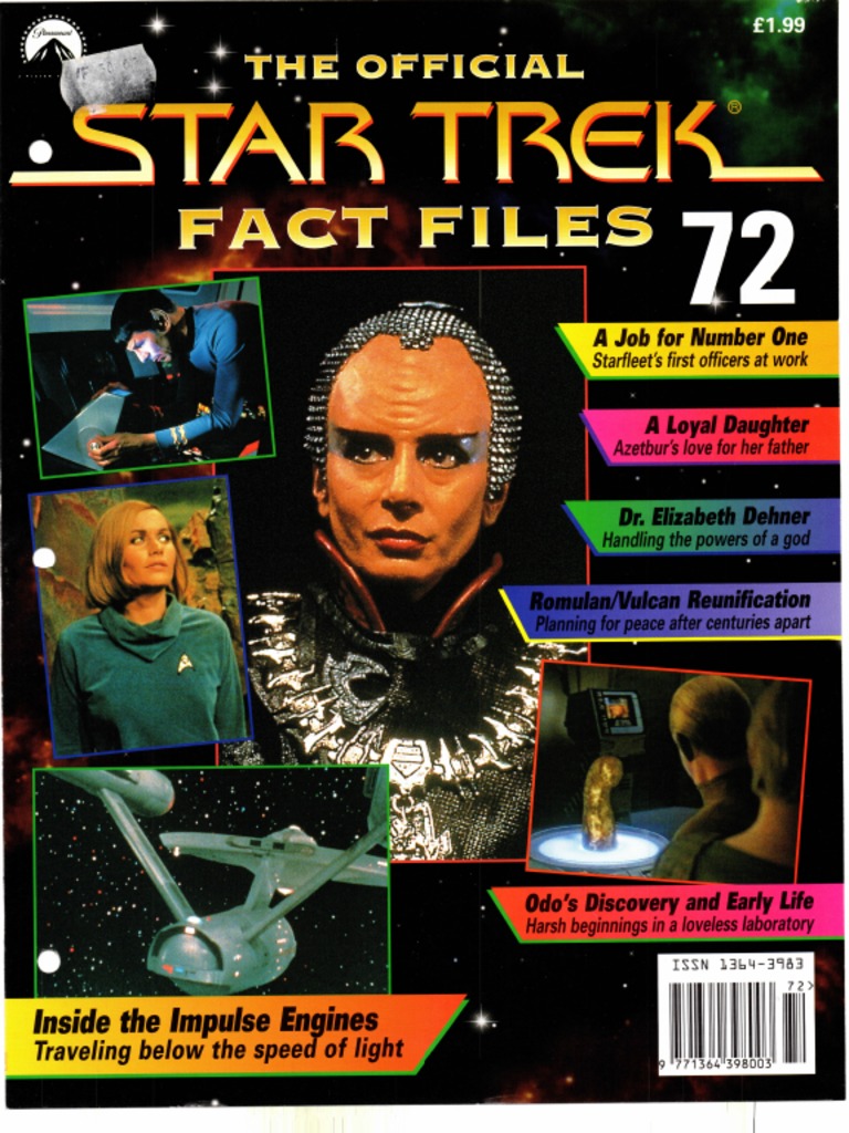 Star Trek Fact Files No 72-73 Backup | PDF