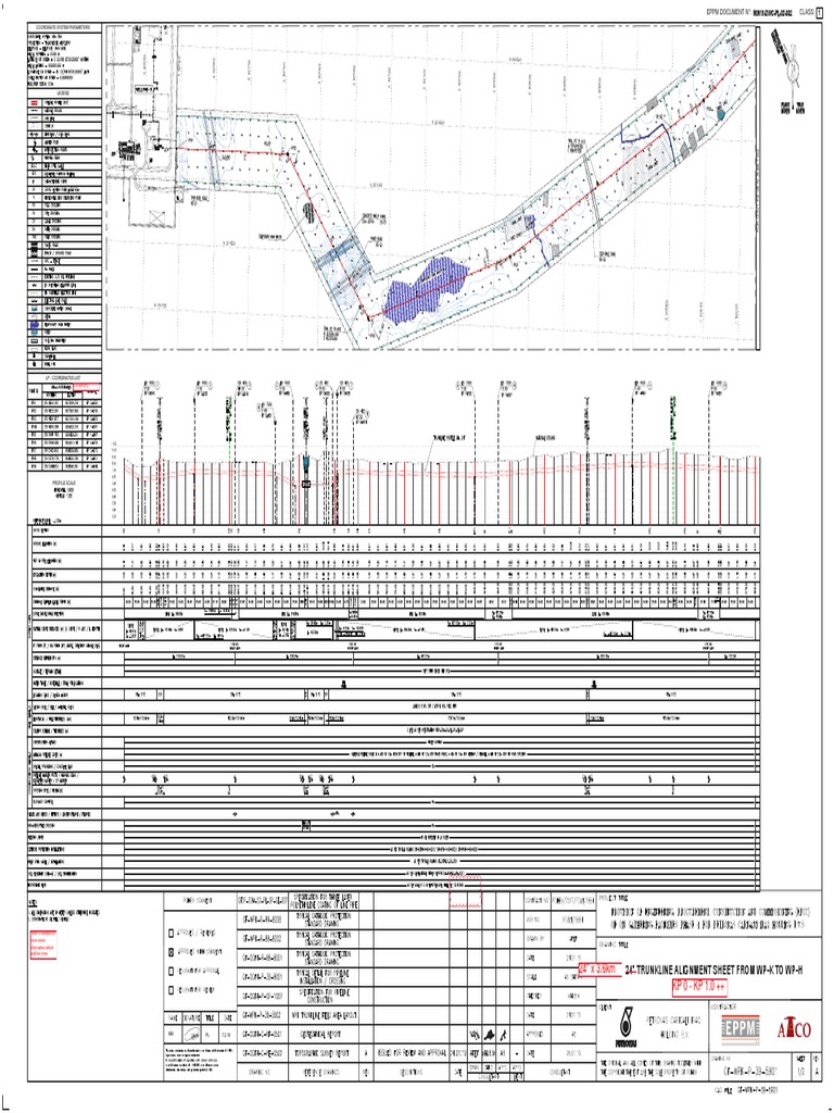 GF-WPK-P-39-5901 - 24 Trunkline Alignment Sheet From WP-K To WP-HA ...