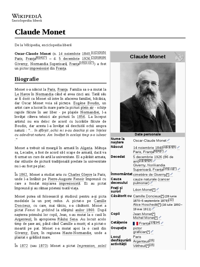 Claude Monet | PDF