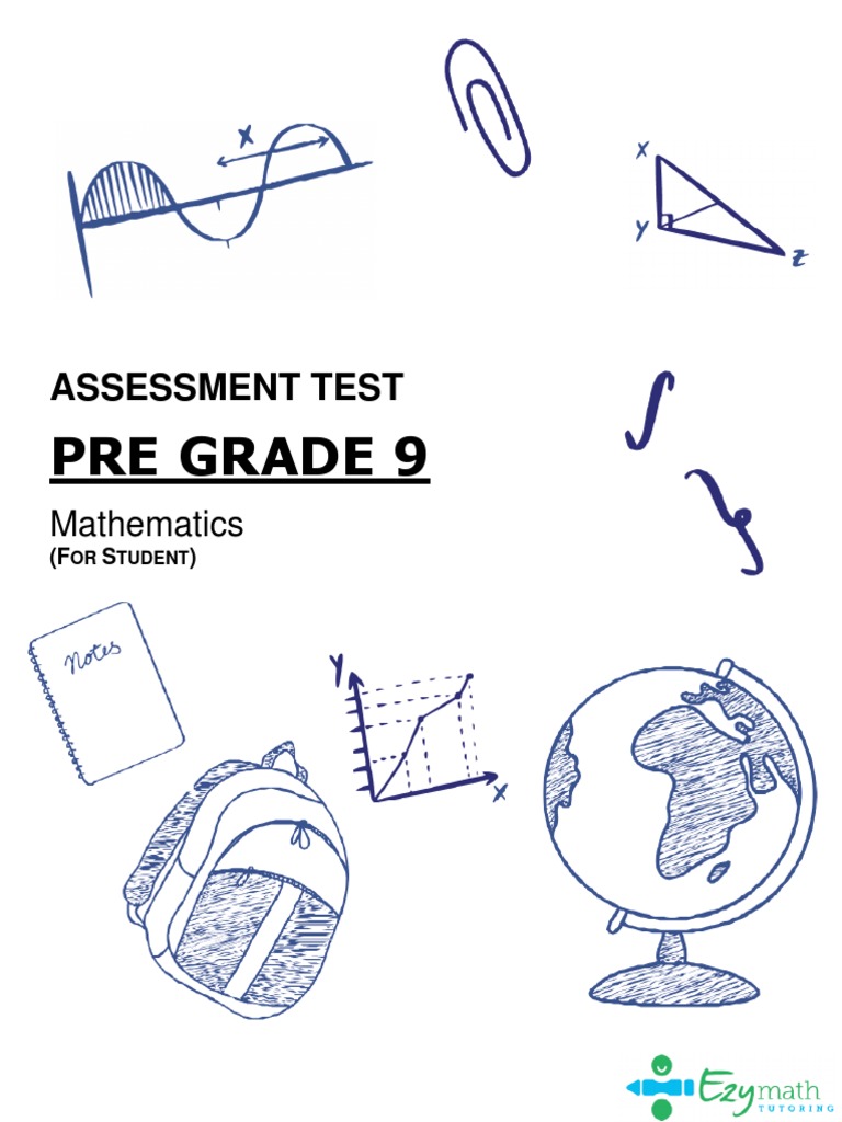 Pre Grade 9 Math - Student | PDF