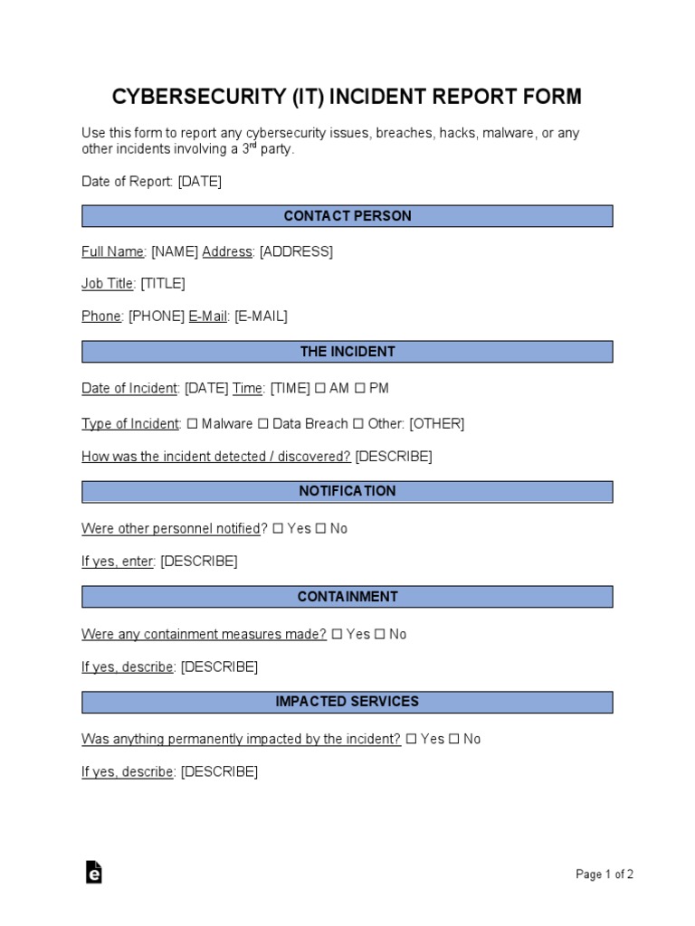 Cybersecurity Incident Report | PDF