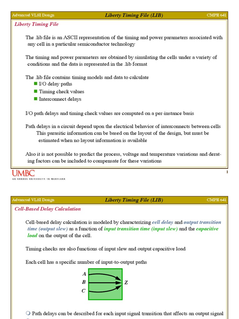 Lect05 LIB | PDF | Electronic Circuits | Digital Technology