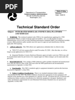 406 MHz ELT Technical Standard Order | PDF | Specification (Technical Standard) | Computing