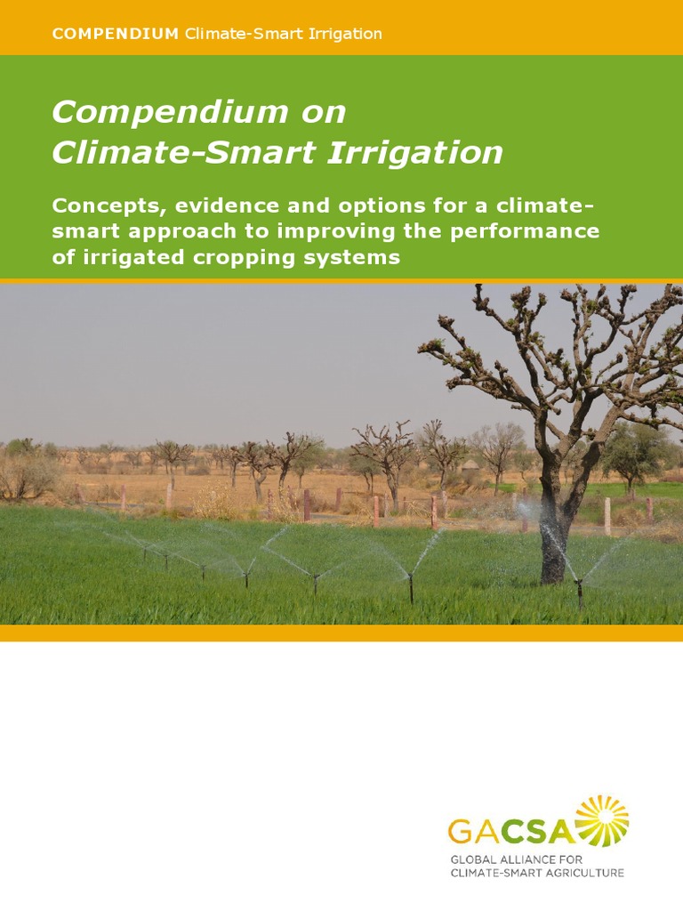 Climate Smart Irrigation - Compedium | PDF | Climate Change ...