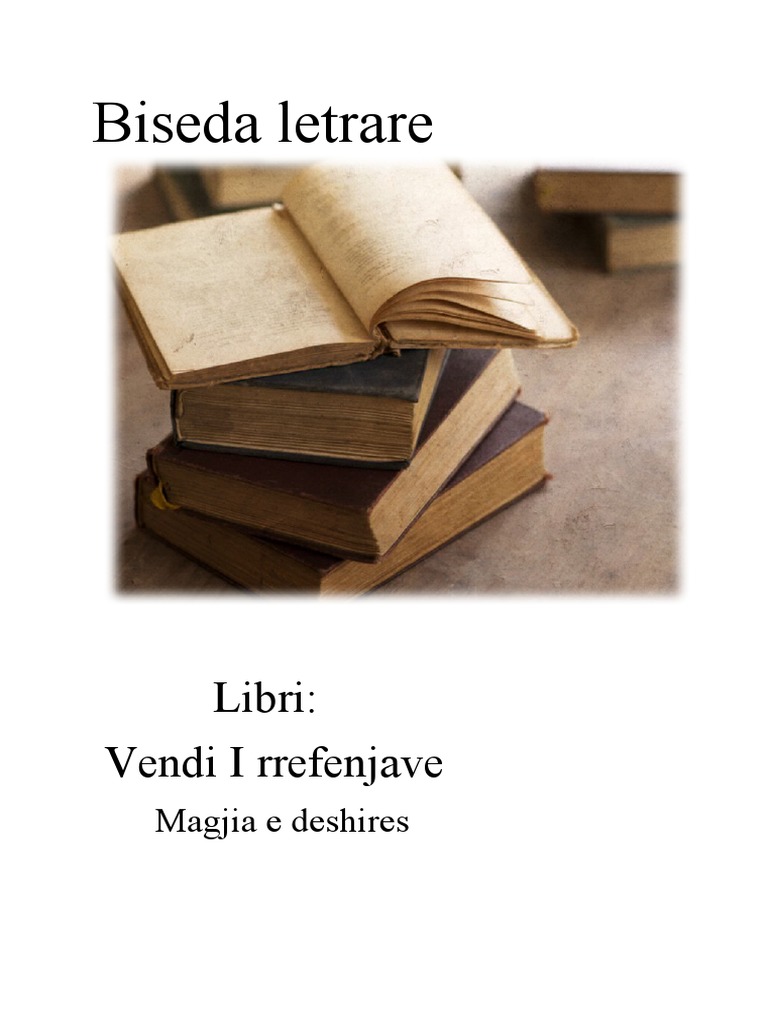 Biseda Letrare: Libri: Vendi I Rrefenjave | PDF