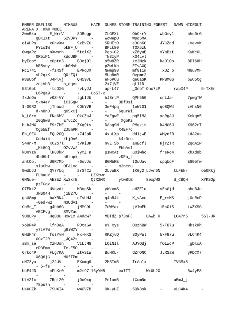 EMBER OBELISK STORM TRAINING | PDF