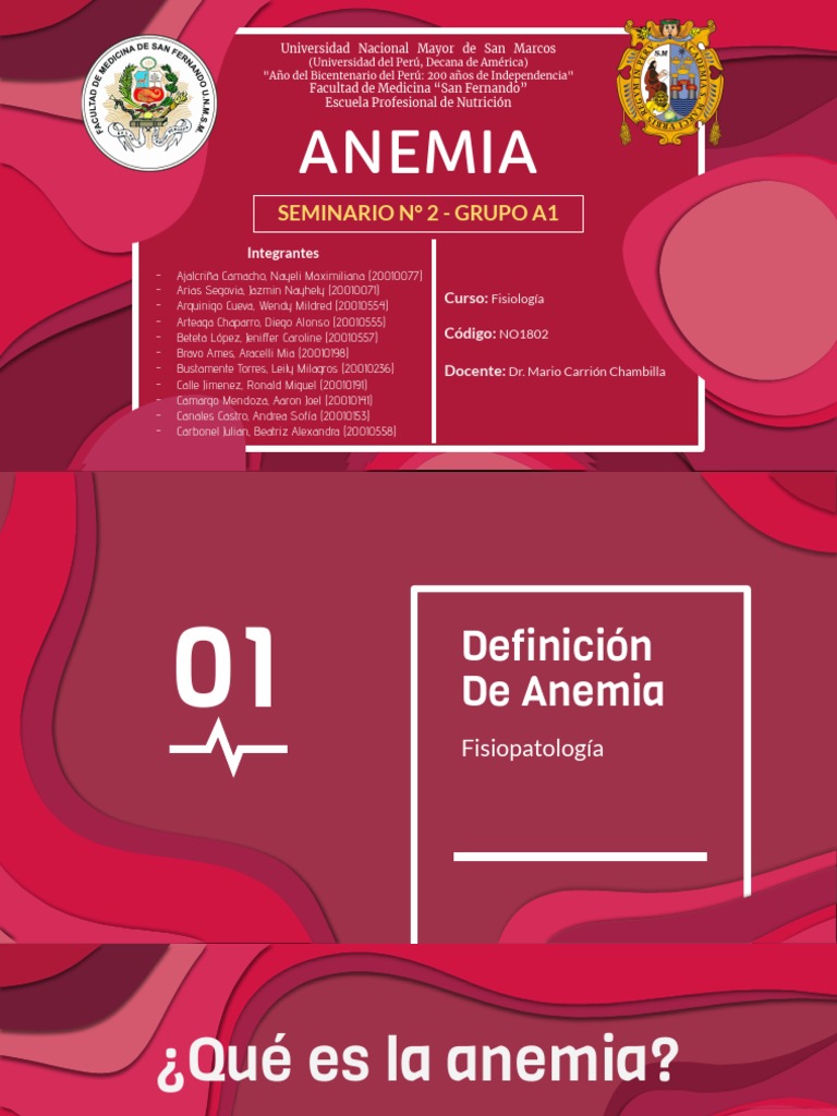 Seminario N°2 - Grupo A1 | PDF | Vitamina B12 | Sangre
