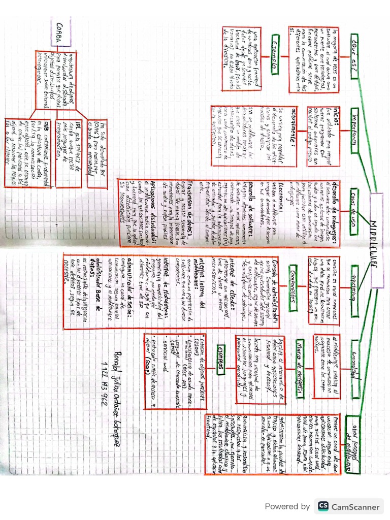 Mapa Conceptual de Ronald Ordoñez | PDF