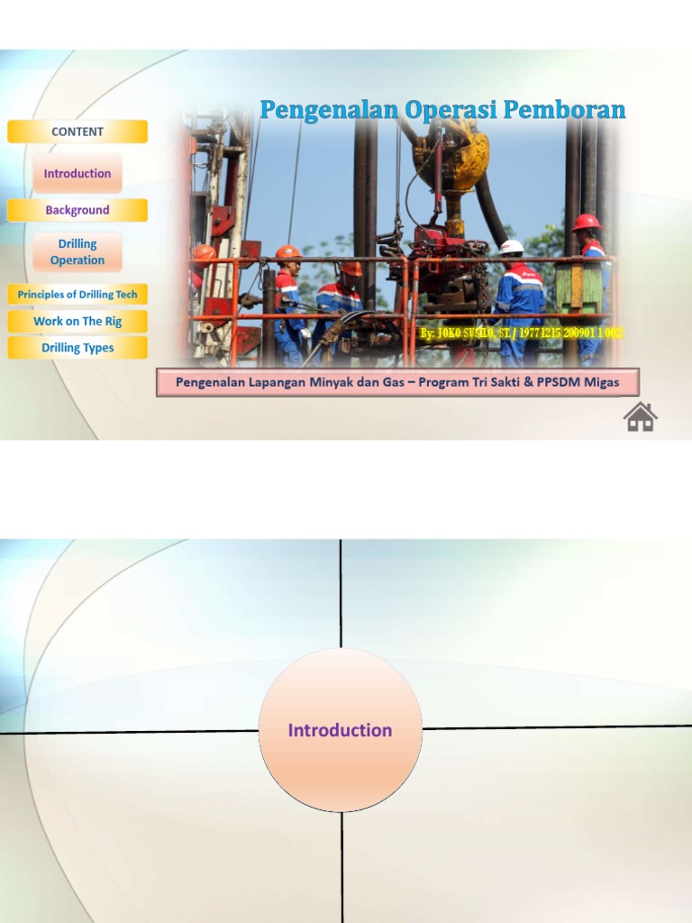 Materi Kuliah Pemboran Teknik Perminyakan | PDF | Oil Well | Fuels