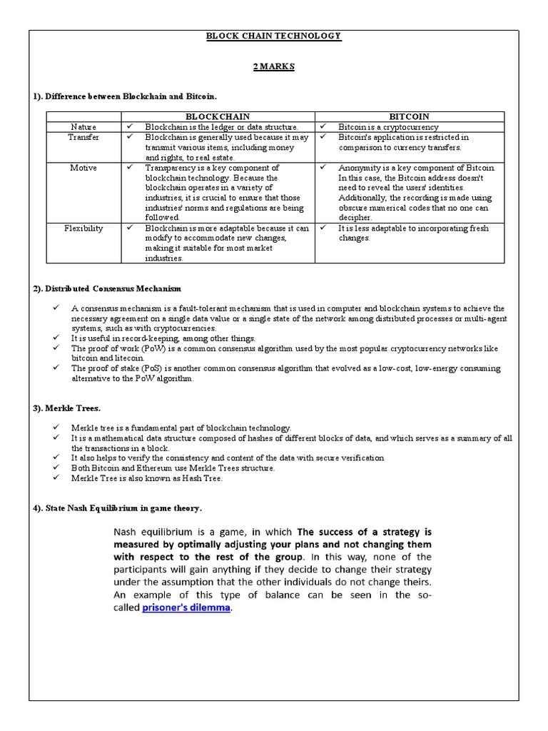 Understanding the Fundamental Components of Blockchain Technology: A Breakdown of Blockchain ...