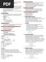 Slovins Formula | PDF | Sampling (Statistics) | Scientific Method
