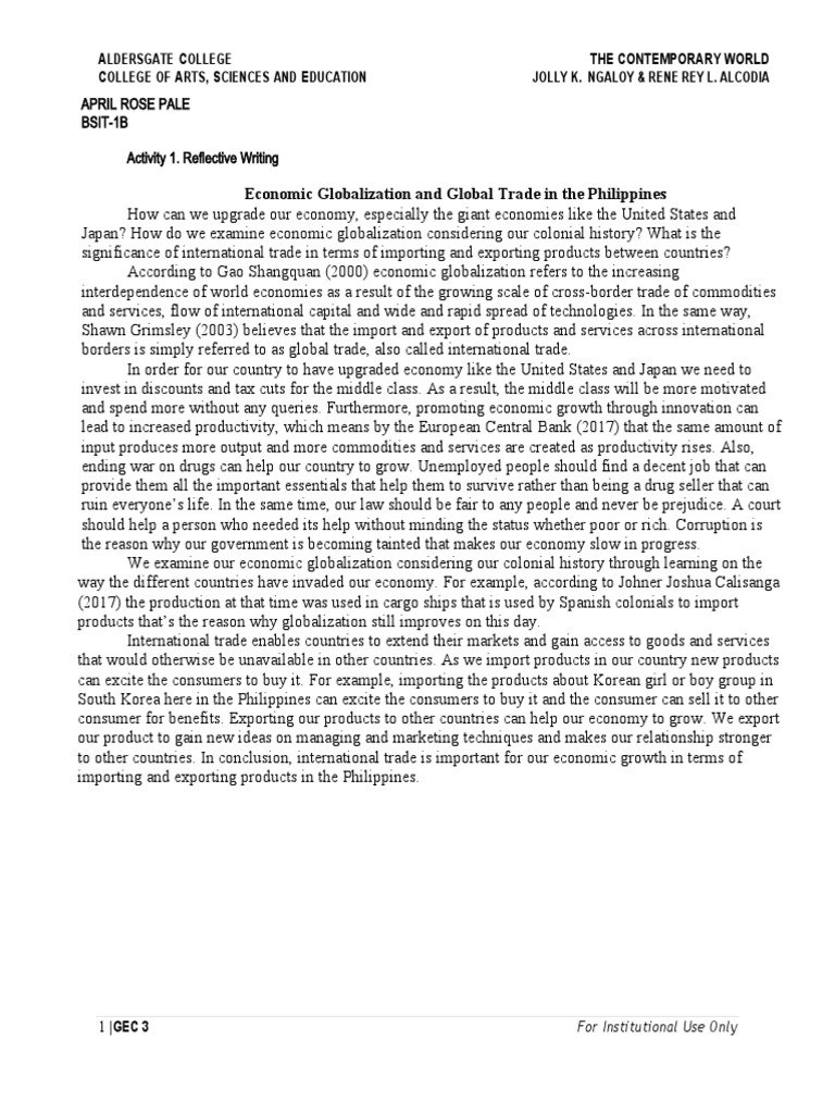 Lesson 2 Activities | PDF | Poverty | Poverty & Homelessness