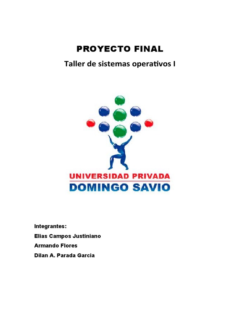 Proyecto Final | PDF