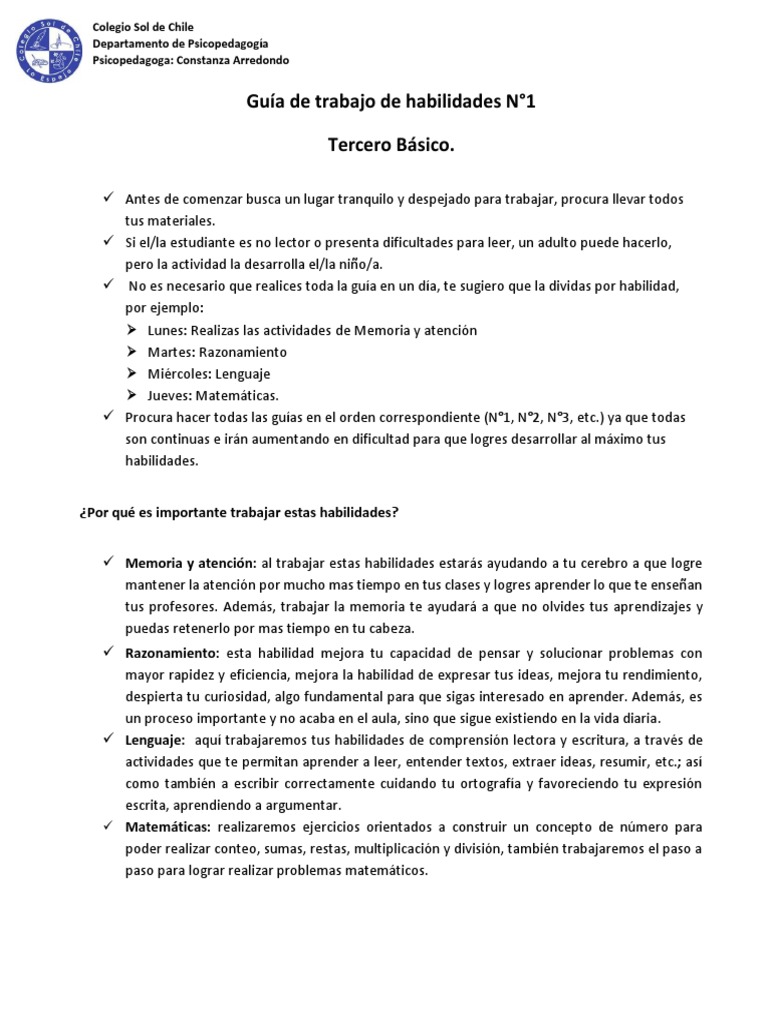 Actv 1 | PDF | Aprendizaje | Memoria