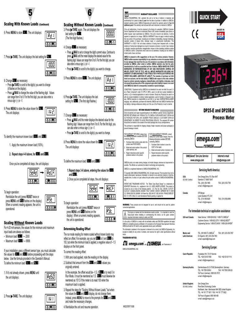 DP25 Quick Reference | PDF | Legal Liability | Implied Warranty