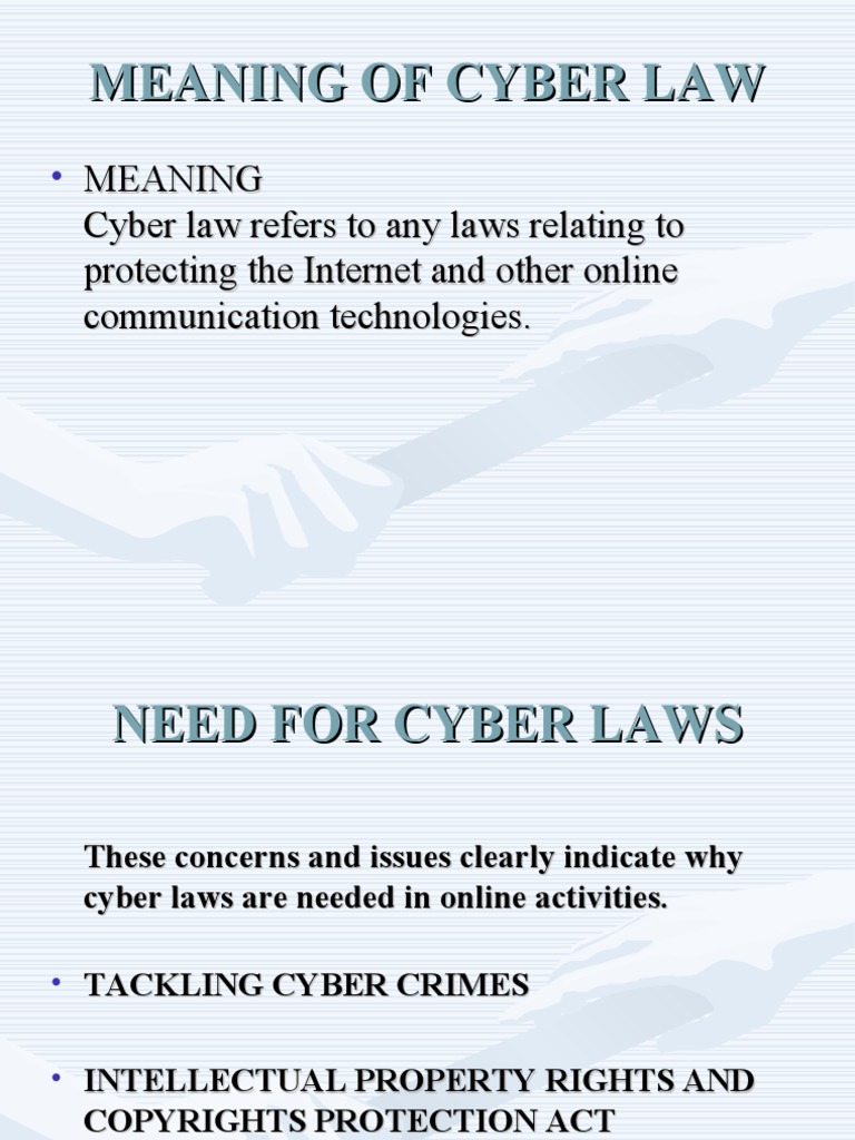 Cyber Laws | PDF