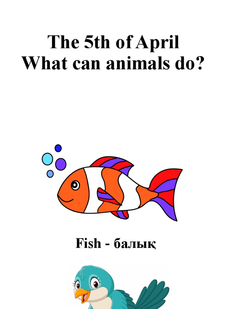 Grade 2 What Can Animals Do | PDF