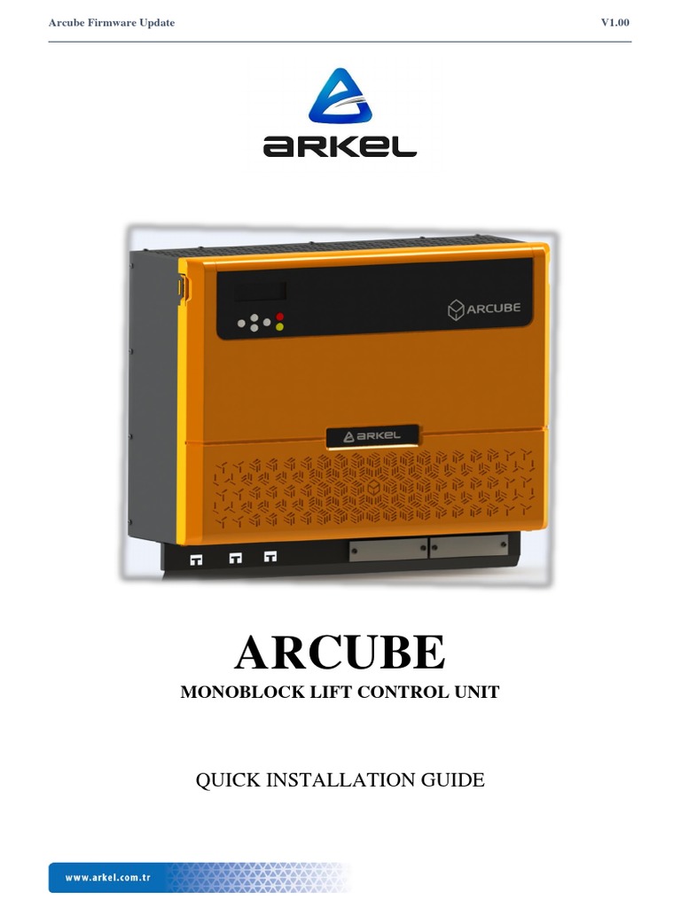 Arcube Firmware Update.V100.en | PDF | Computers