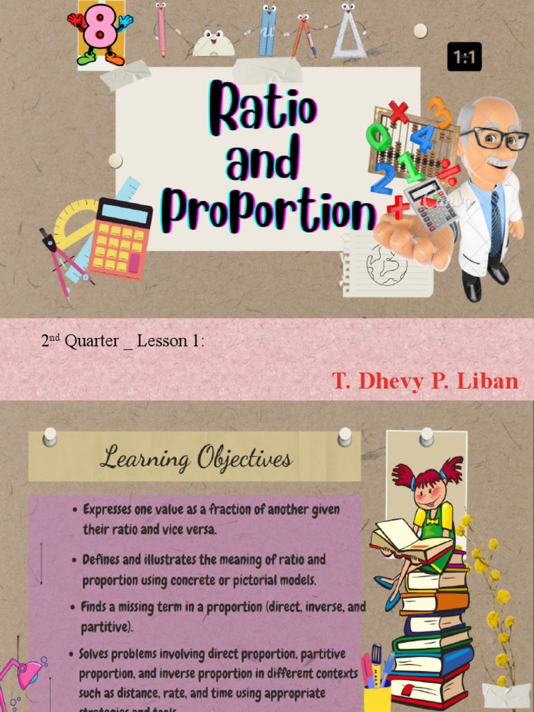 Understanding Ratio and Proportion | PDF | Ratio | Quantity