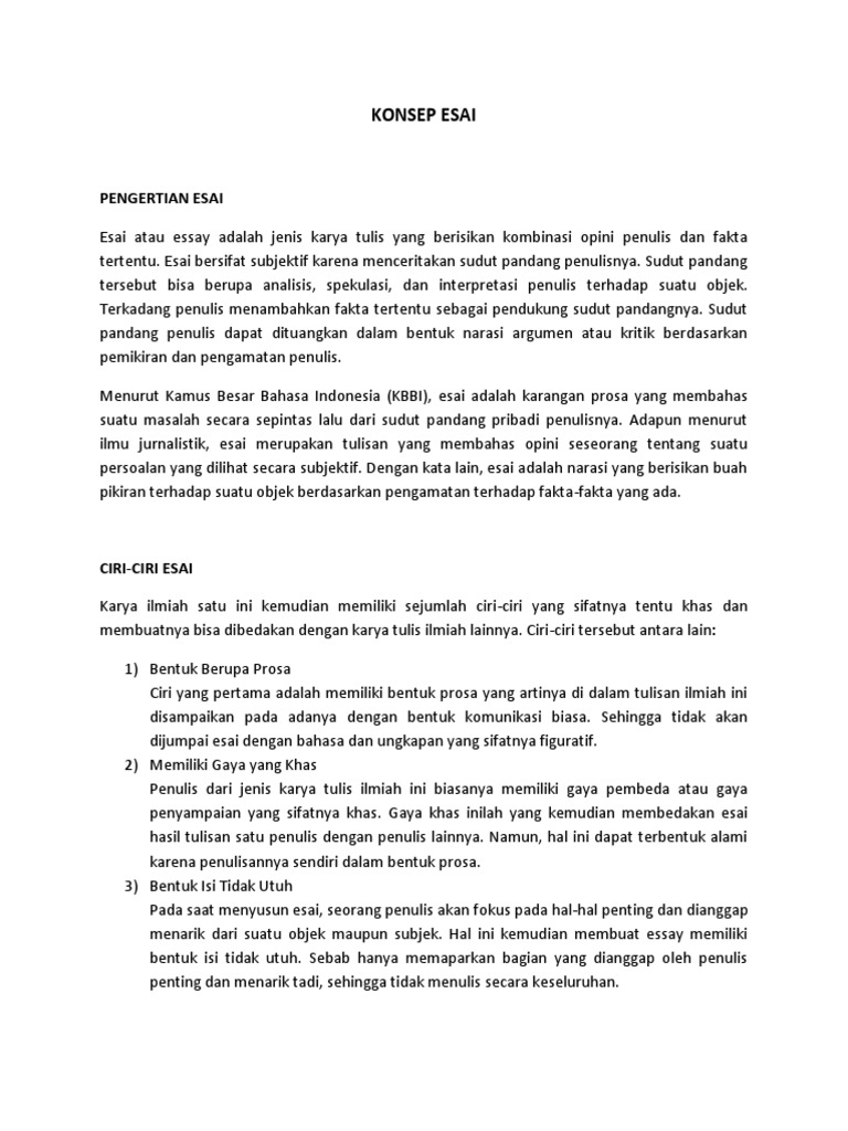 Penugasan Esai-6 | PDF