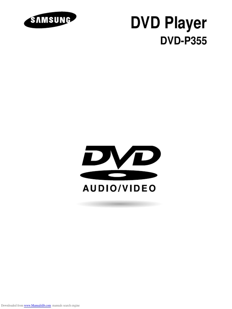 DVDP 355 | PDF | Compact Disc | Video