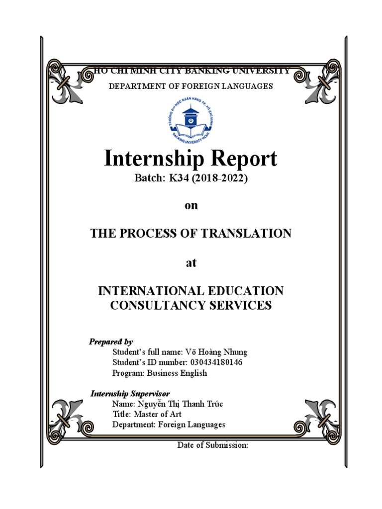 Finalized Internship-Report-FINALIZED | PDF