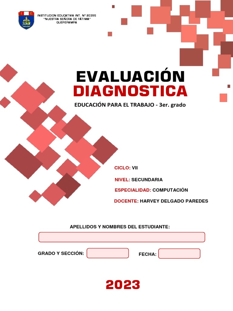 Evaluación Secundaria Tercero-Ept-2023 | PDF | El plastico | Evaluación