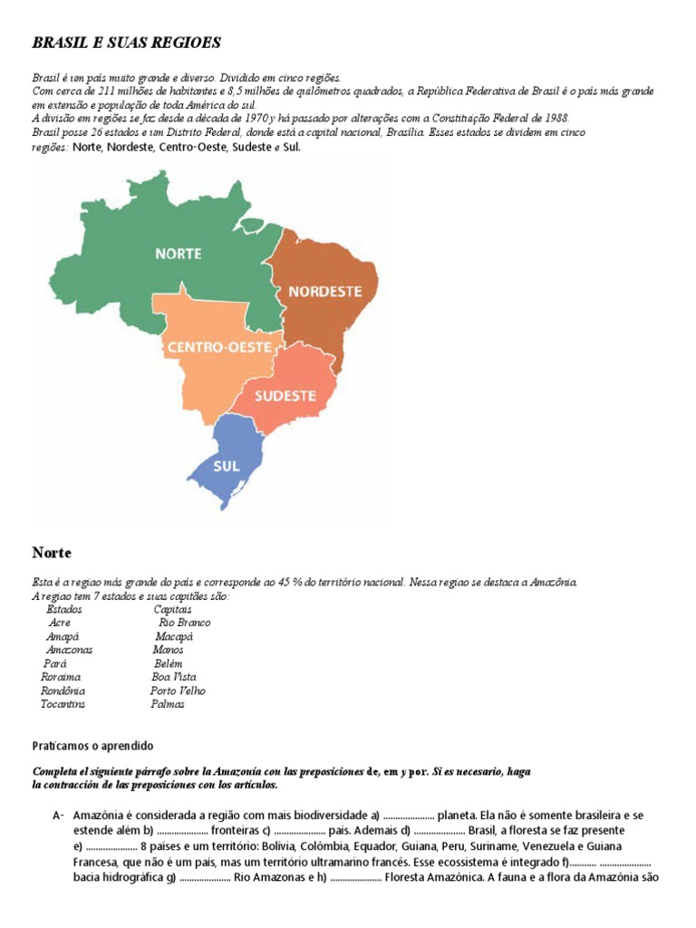Regios de Brasil | PDF | Brasil | Carnaval