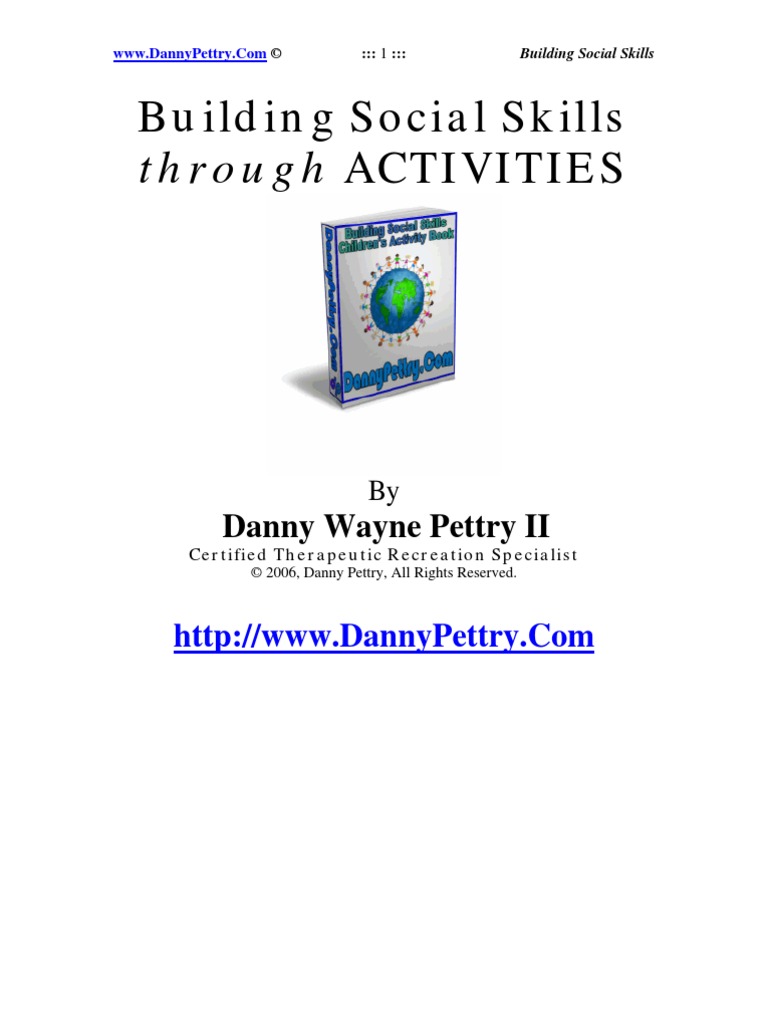 Ebook Social Skills | PDF | Word Search | Friendship