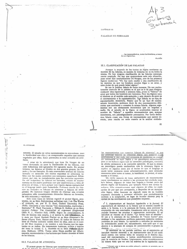 Lógica - Irving Copi | PDF