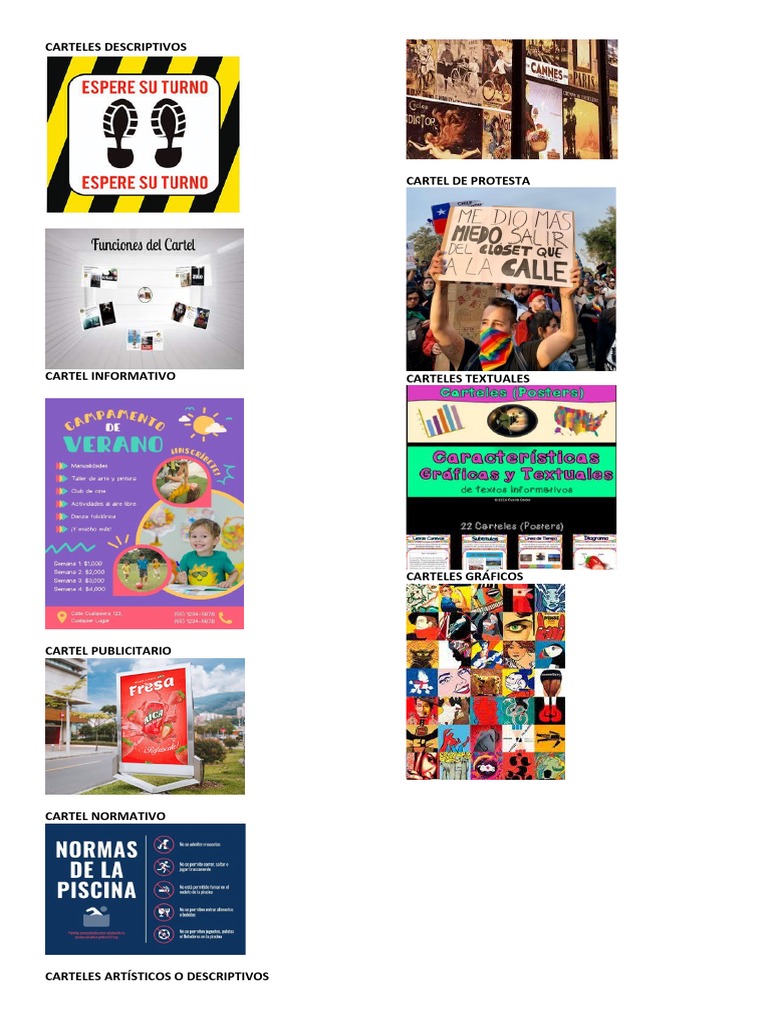 Carteles Descriptivos | PDF