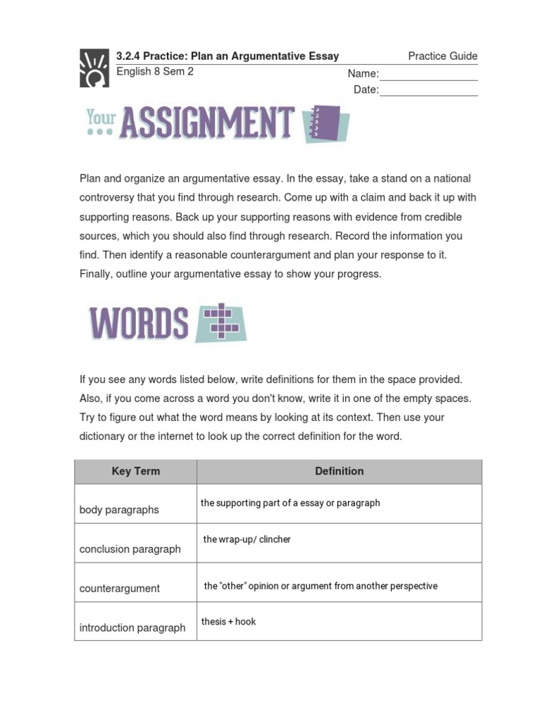 Kami Export - 3.2.4 Practice - Plan An Argumentative Essay (Practice ...