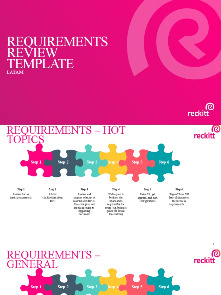 Requirements Review Template | PDF | Computing | Information Technology ...