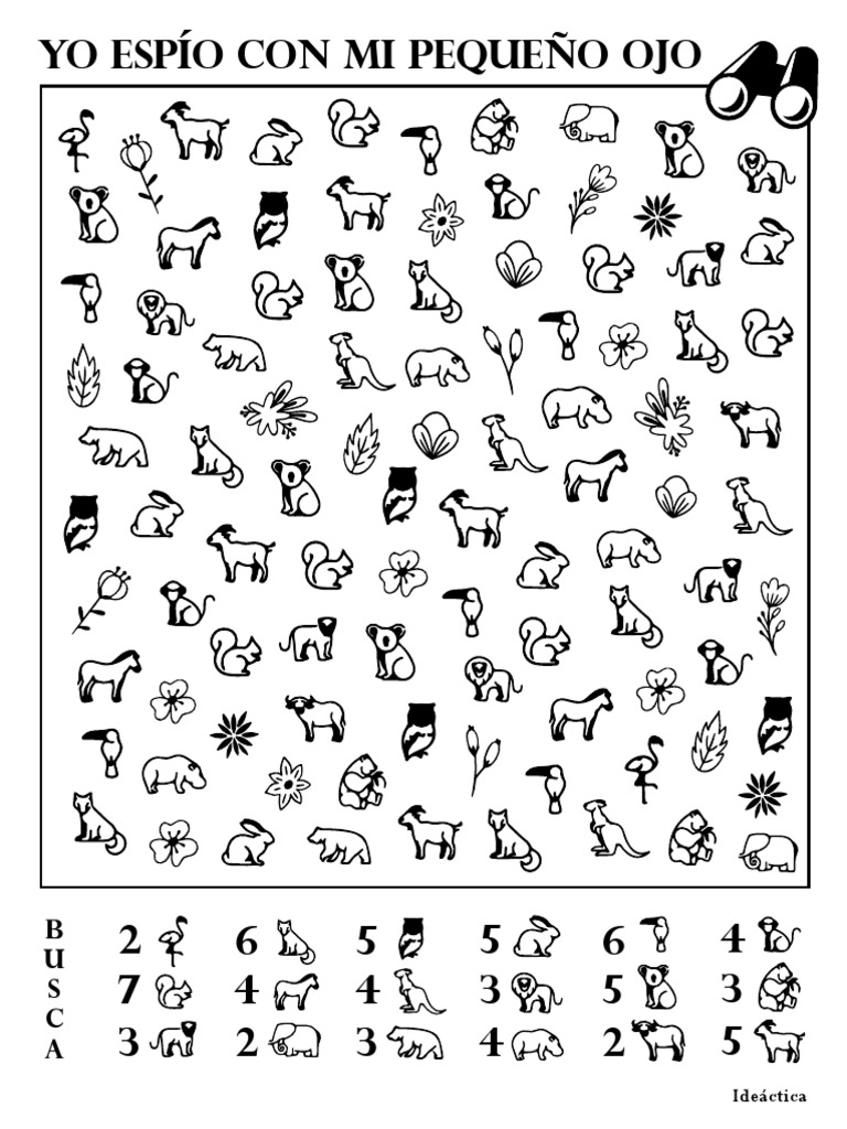 Yo Espío Con Mi Pequeño OJO: B U S C A | PDF