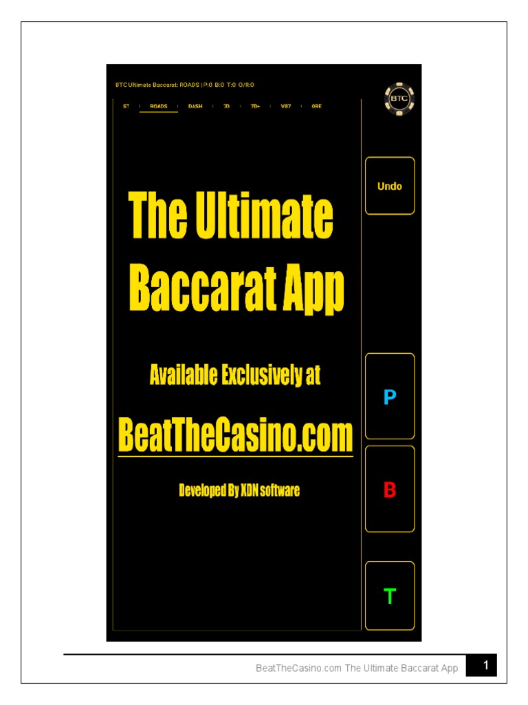 Baccarat | PDF | Roulette