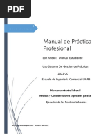 Manual Practicas Pre Profesionales Gestor | PDF