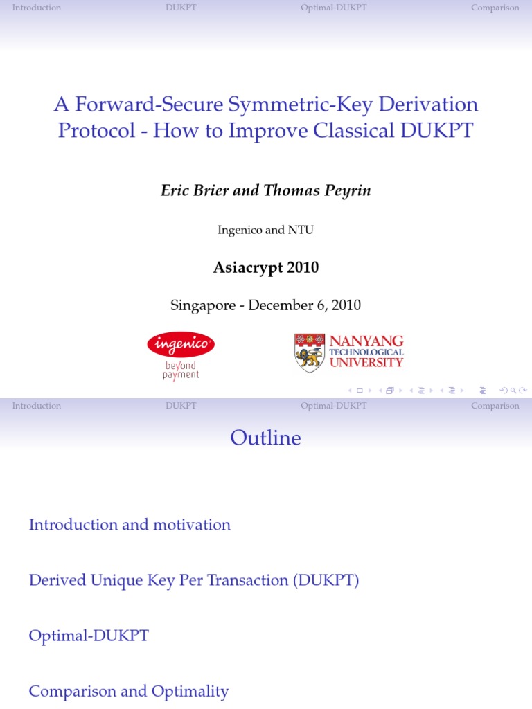 Dukpt Explained | PDF | Cryptography | Computer Engineering