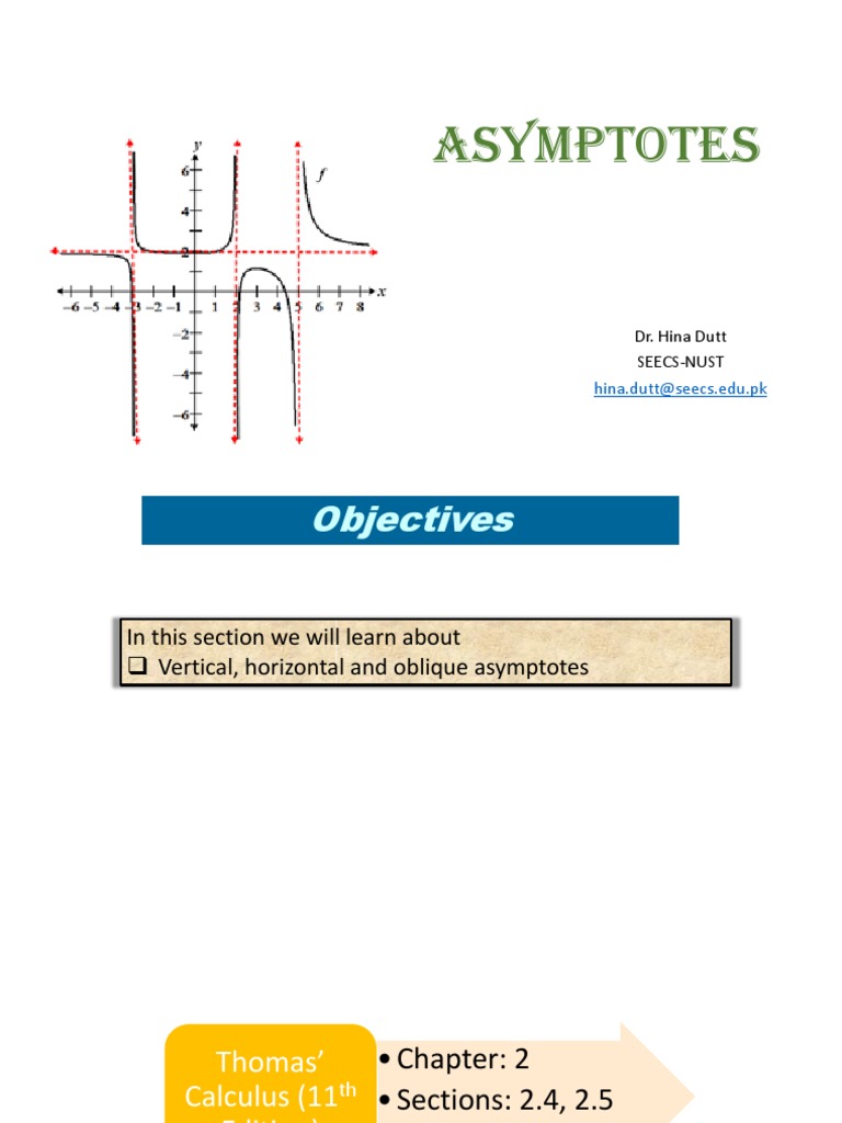 Asymptotes: Types and Examples | PDF | Asymptote | Elementary Mathematics