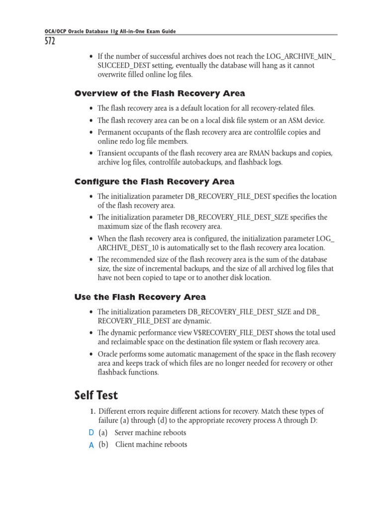2 Configure Backup and Recovery | PDF | Backup | Computer File