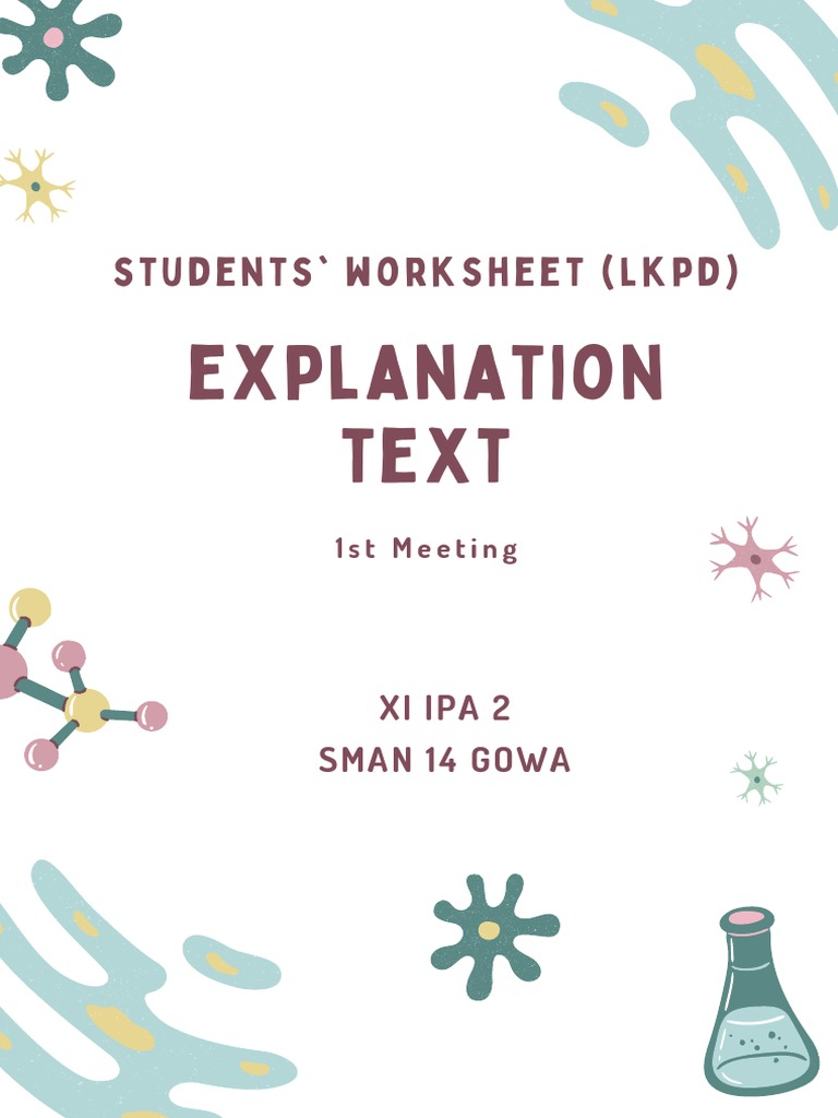 EXPLANATION TEXT LKPD 1 | PDF | Photosynthesis | Recycling EXPLANATION TEXT LKPD 1 | PDF | Photosynthesis | Recycling
