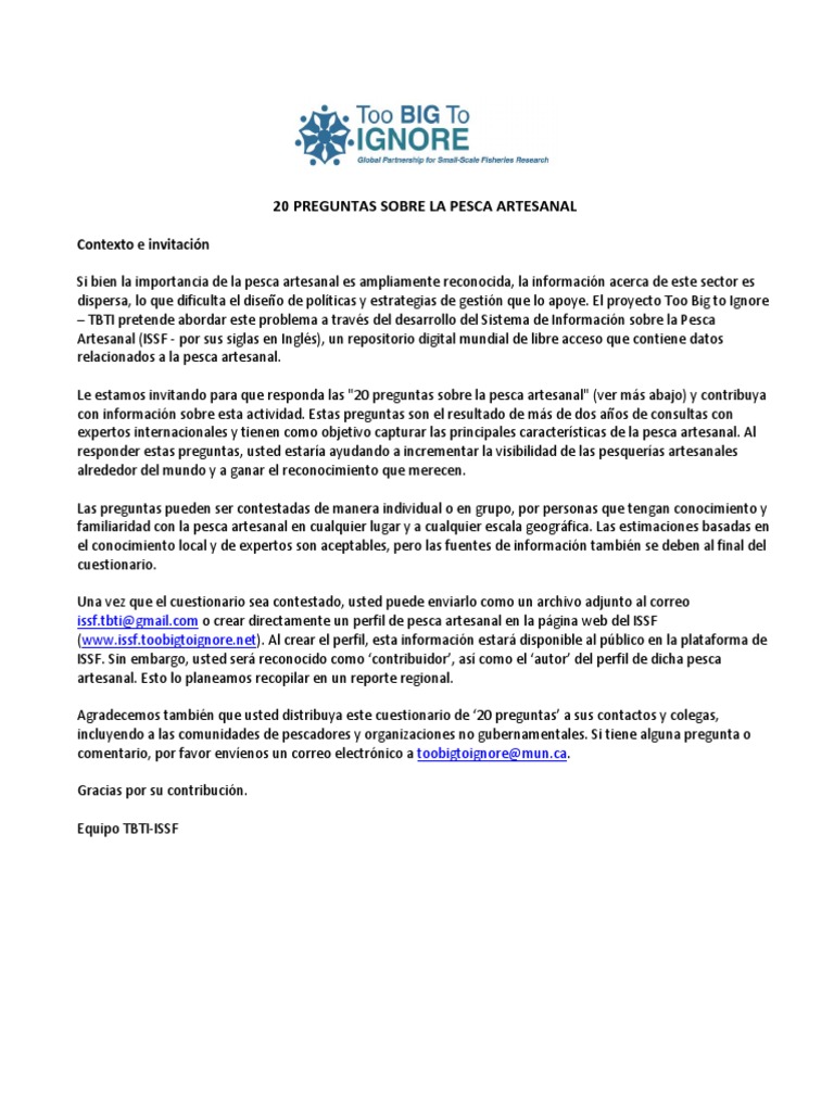 ISSF Profile Spanish Template | PDF | Cuestionario